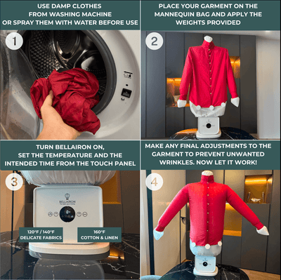 BELLAIRON ia first product that dries and irons – Bellairon